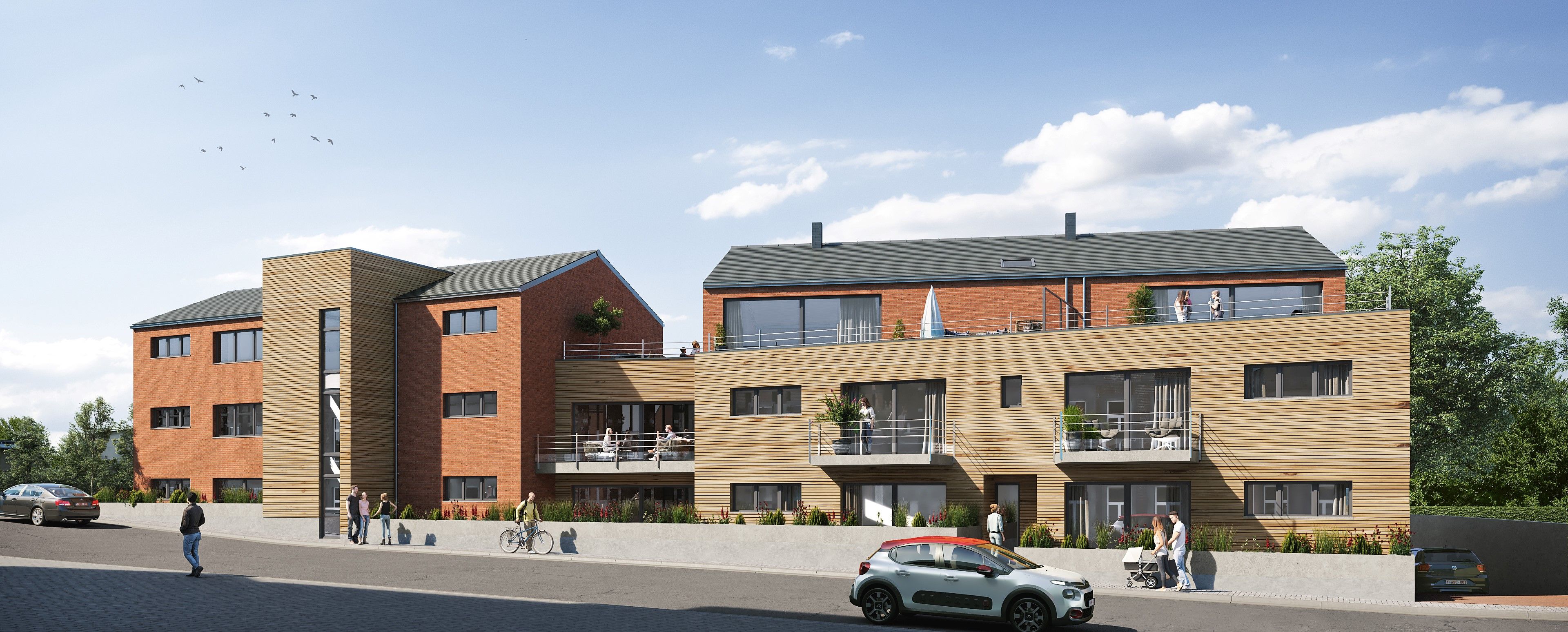 Résidence Loria - Appartements 1 à 2 CH à St-Nicolas - We Invest